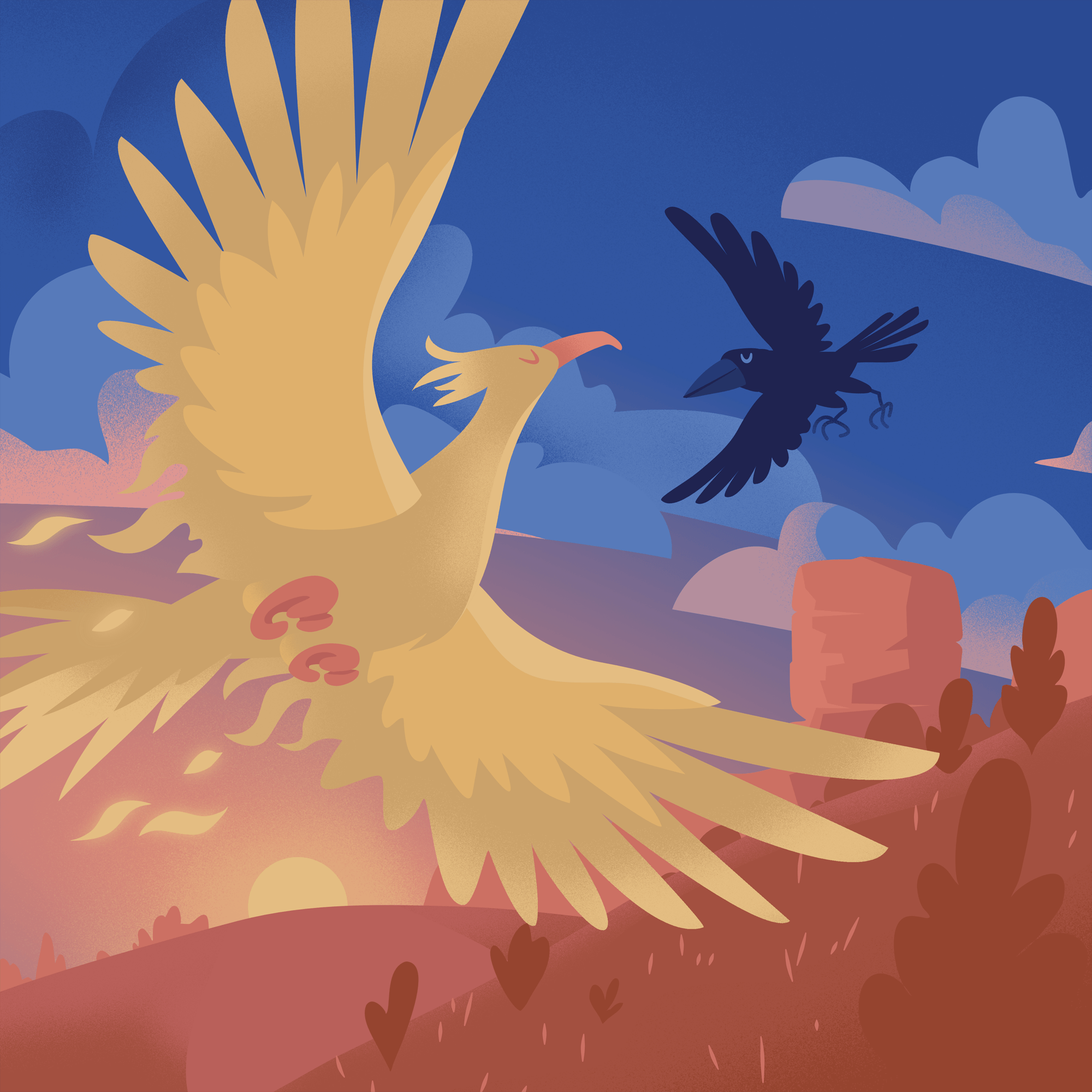 Bedtime Story | The Phoenix and the Raven | BetterSleep